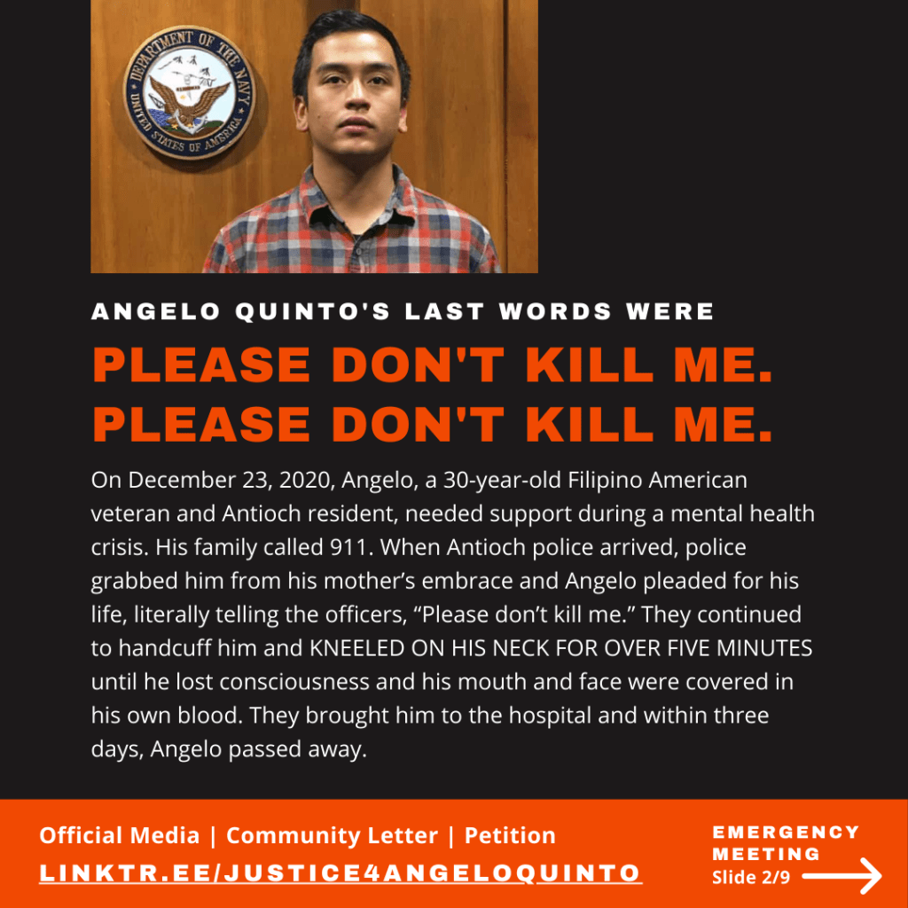 Recap: 2021 FIERCE Advocacy Day on AB 490, Justice for Angelo Quinto ...