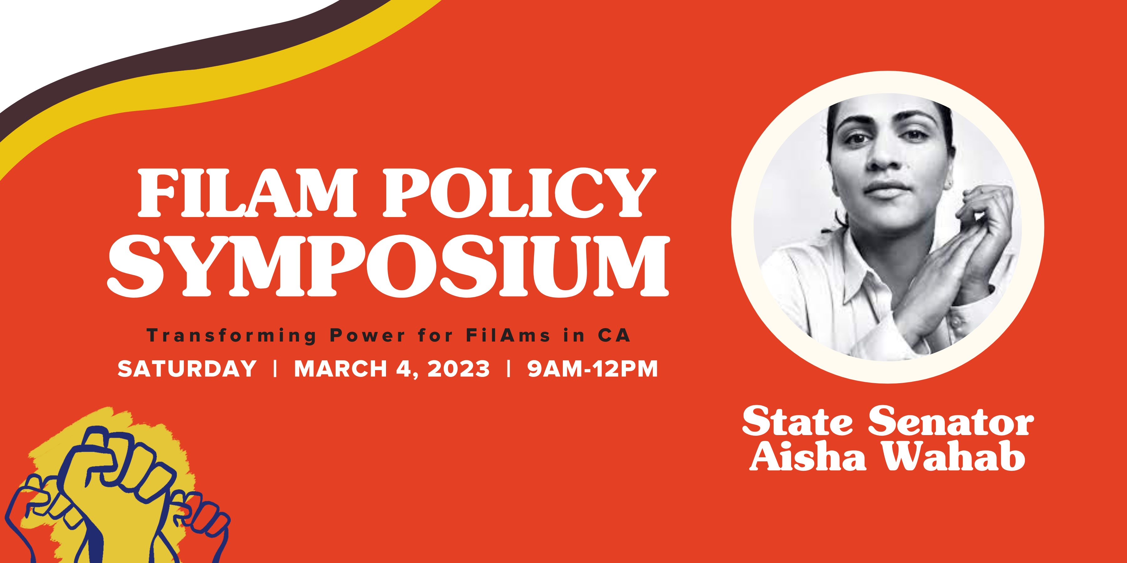2.20.23 – Senator Aisha Wahab to speak at FilAm Policy Symposium – LEAD ...