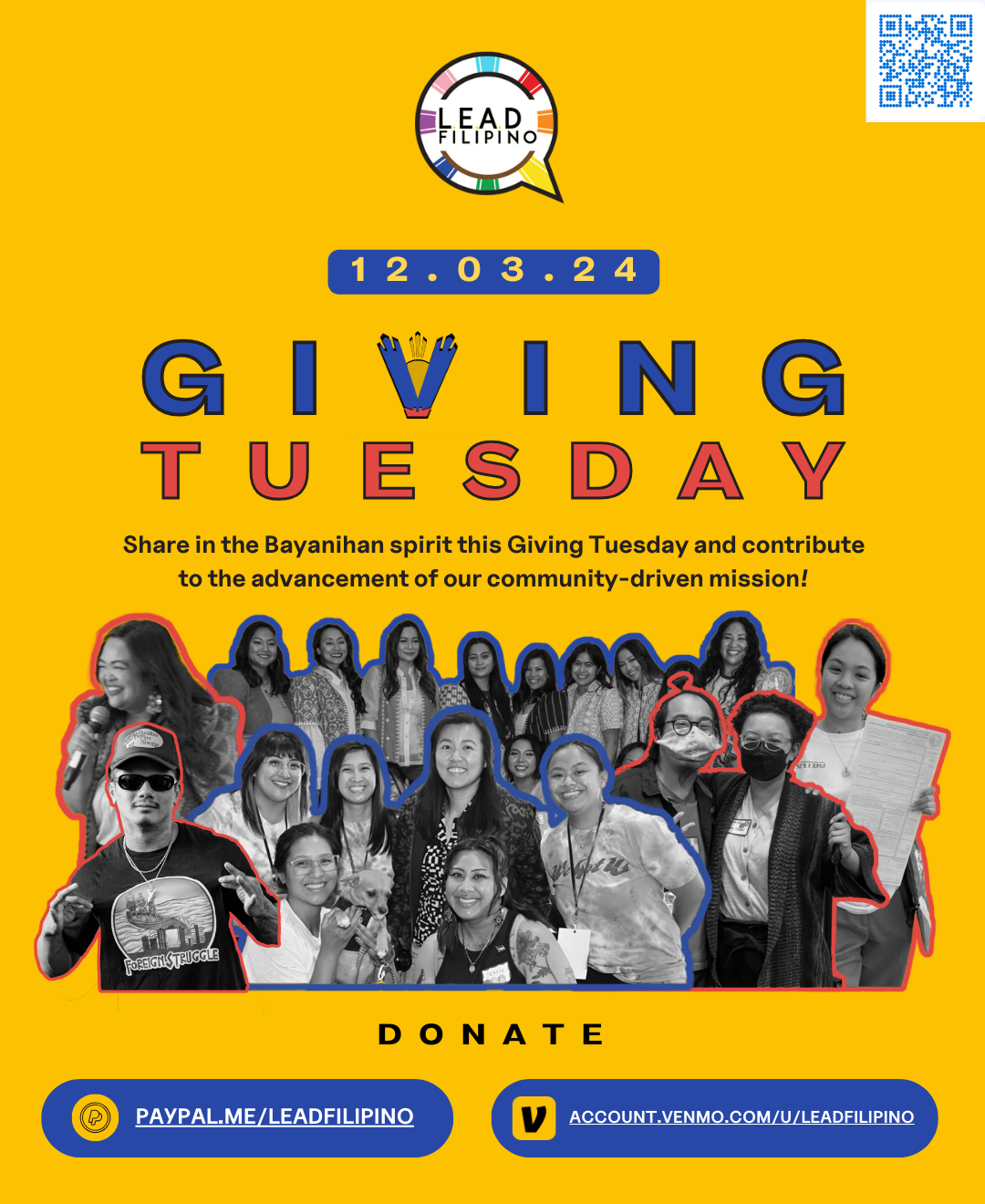 12.3.24 – #GivingTuesday – Your $25 Builds FilAm Community Leadership ...